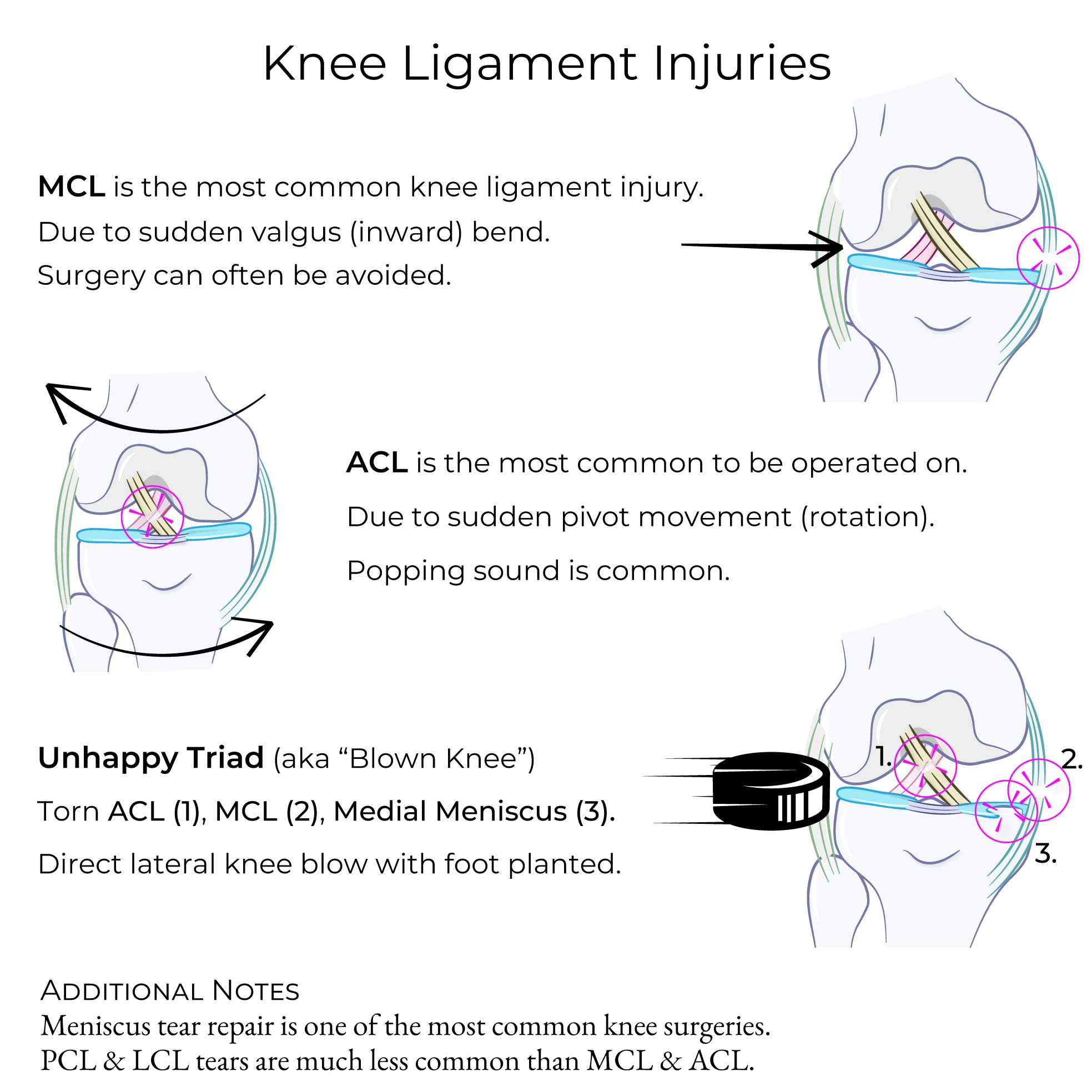 Clinical Medicine: Joint Injuries - Lower Limb | ditki medical ...